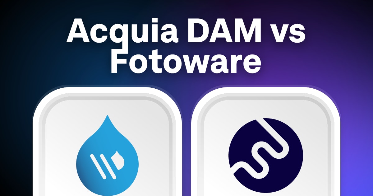 Acquia DAM vs Fotoware: Compare Pricing & Features in 2026