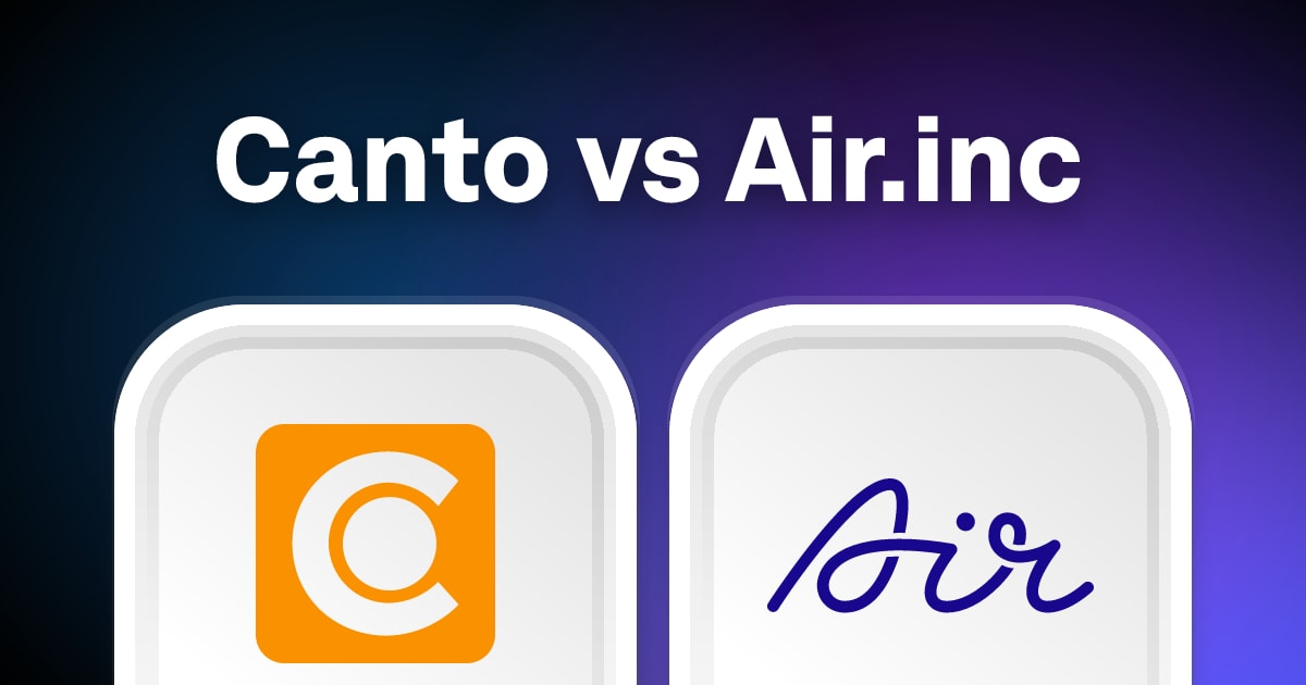 Canto vs Air.inc: Compare Pricing & Features in 2025