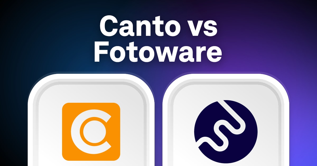 Canto vs Fotoware: Compare Pricing & Features in 2026