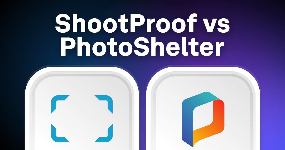 ShootProof vs PhotoShelter: Compare Pricing & Features in 2025
