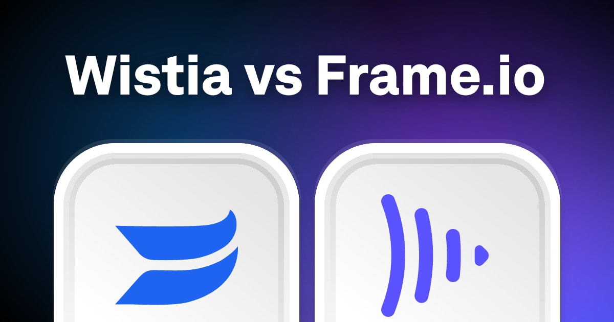 Wistia vs Frame.io: Compare Pricing & Features in 2025