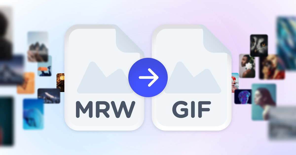 Best MRW to GIF Converter (Free, Fast & No Ads)